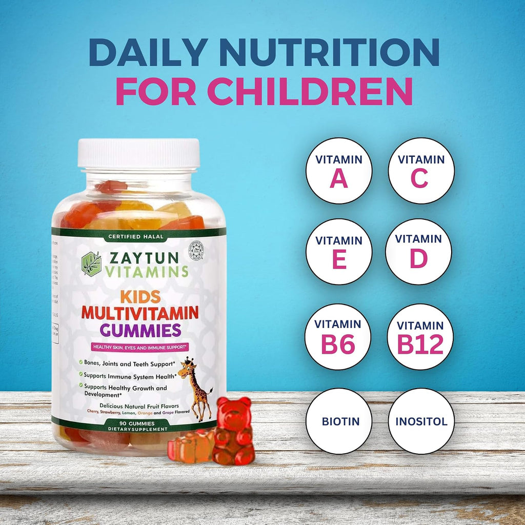daily multivitamins for healthy growth