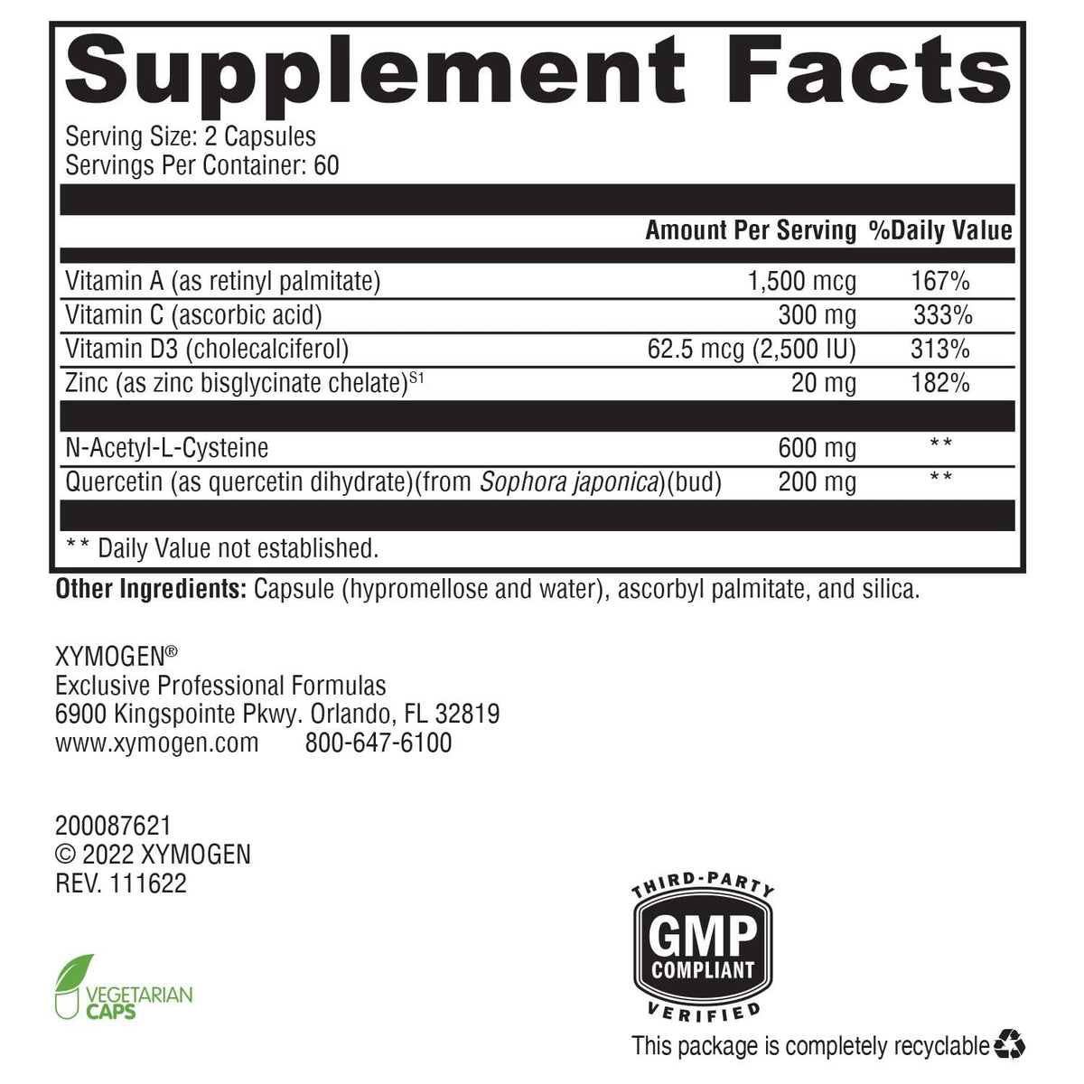 daily multivitamins for immune support