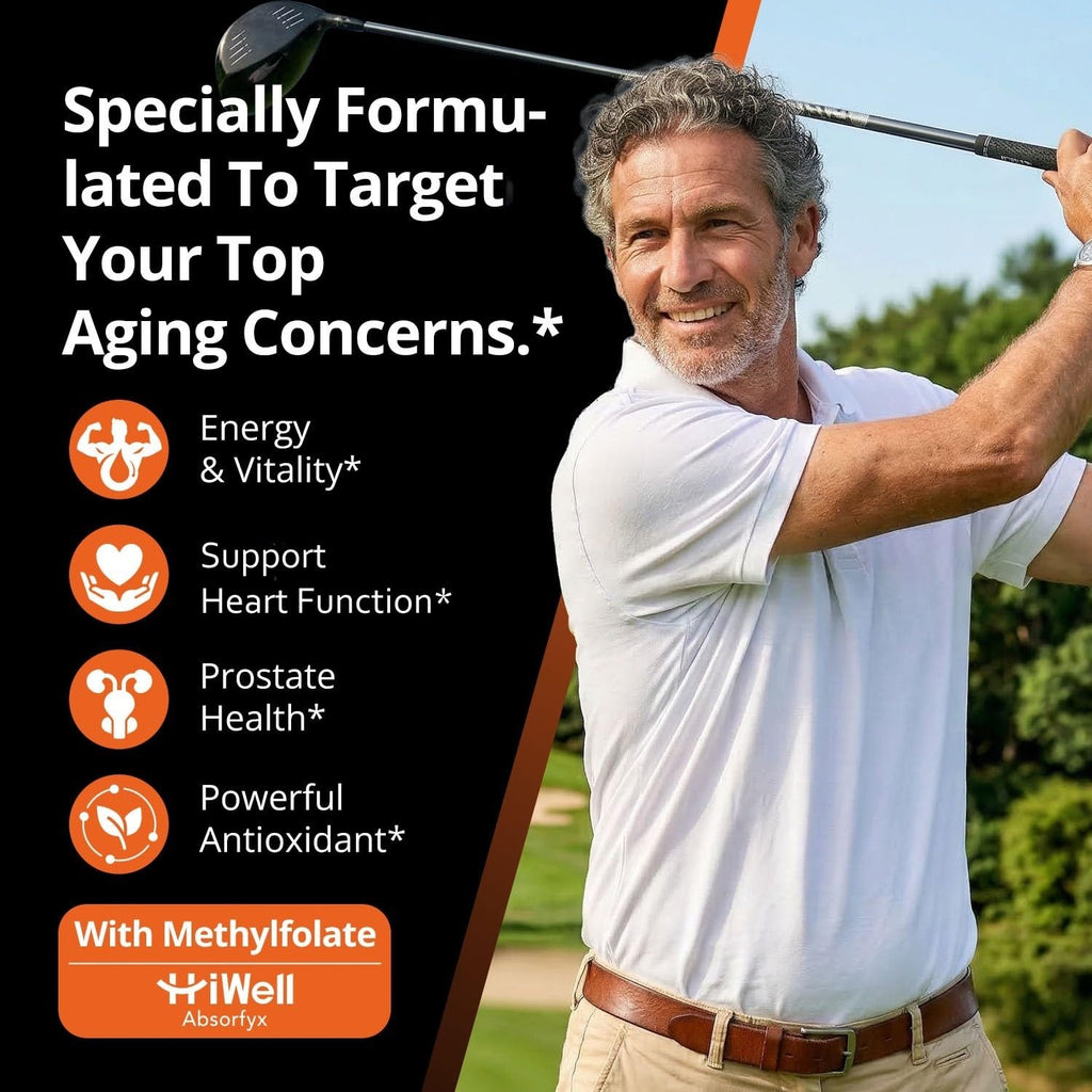 Daily multivitamins for men over 50