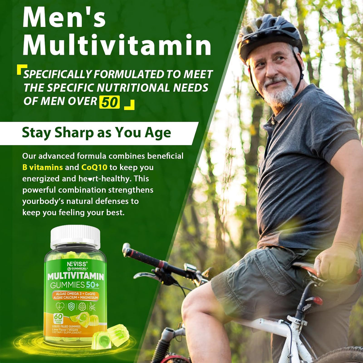daily multivitamins for men over 50