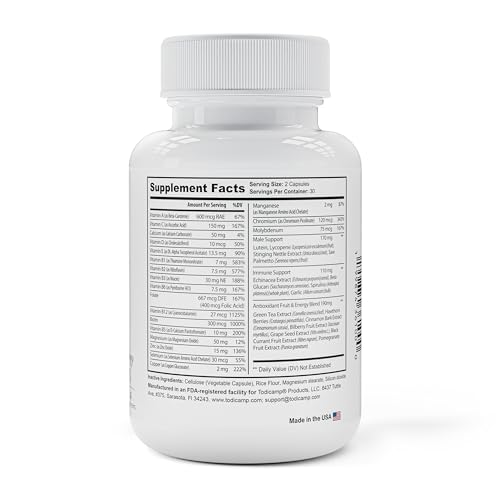 daily multivitamins for men's health