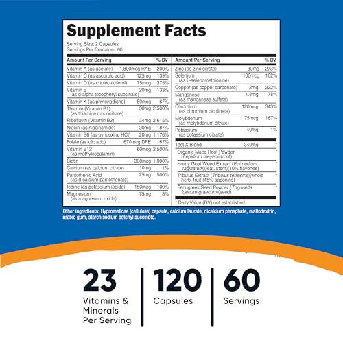 daily multivitamins for men's health