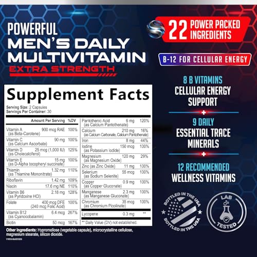 daily multivitamins for men