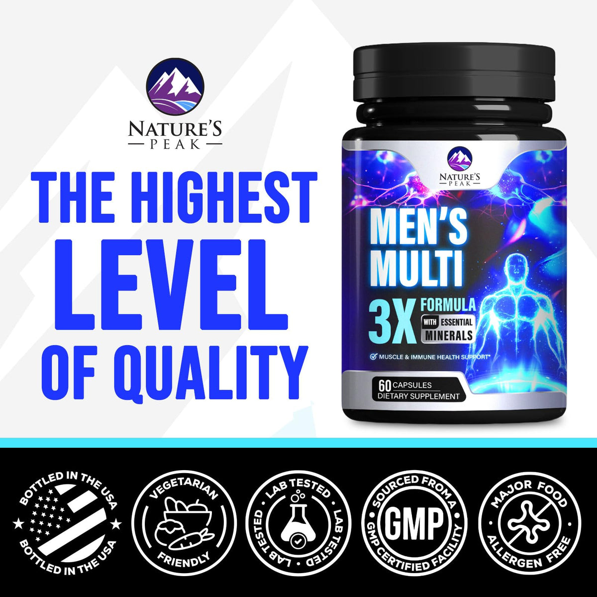 Daily multivitamins for optimal health