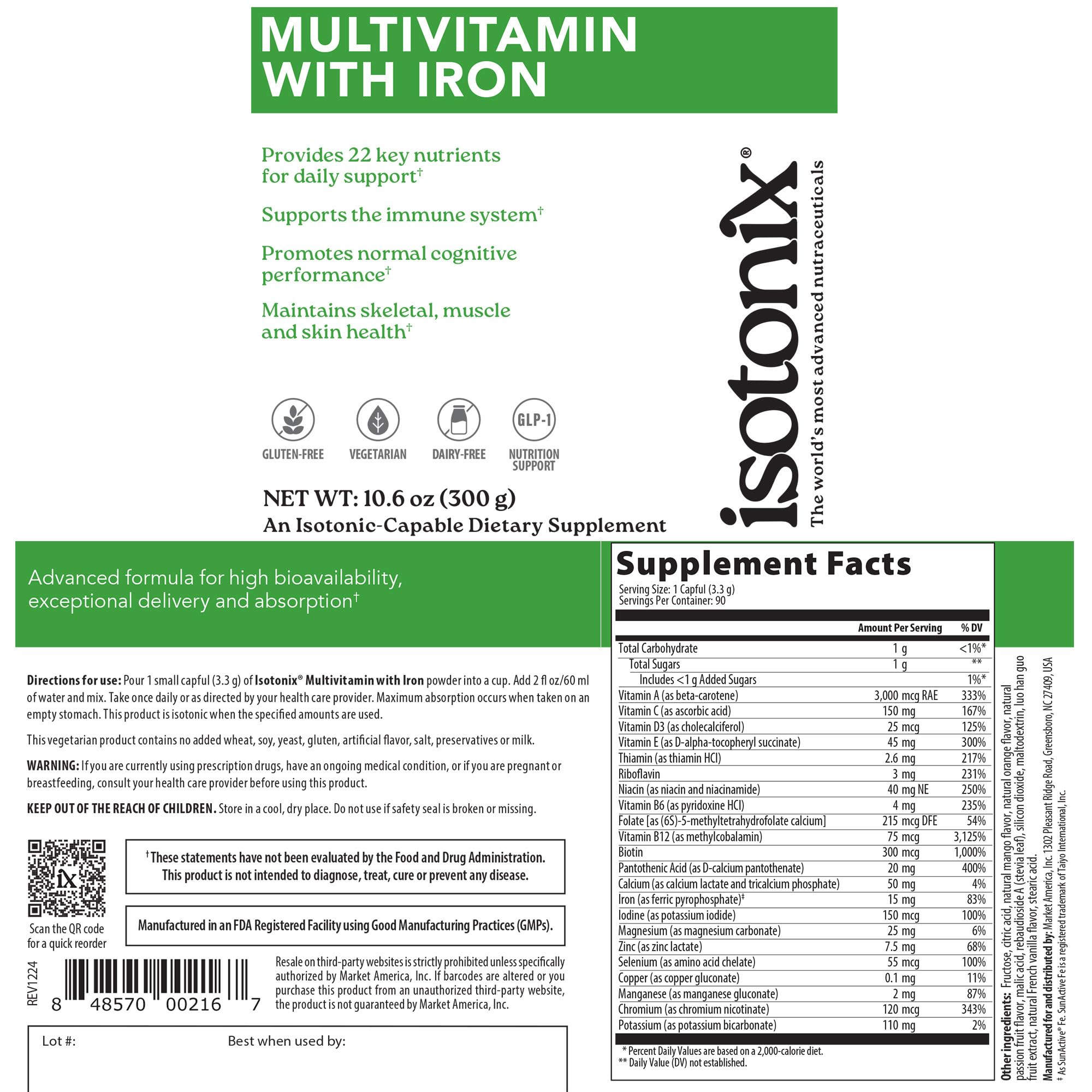 daily multivitamins for optimal health