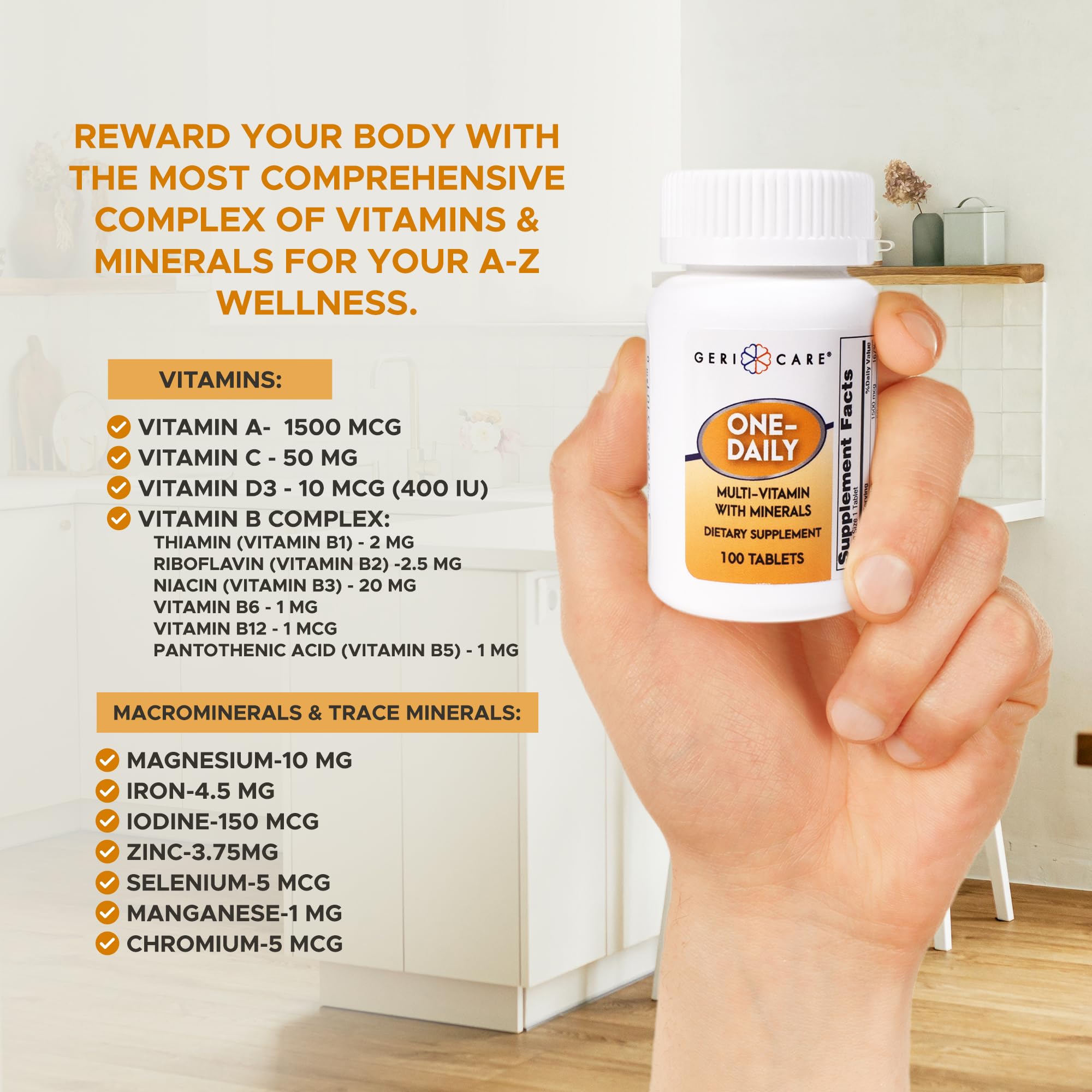 daily multivitamins for overall health