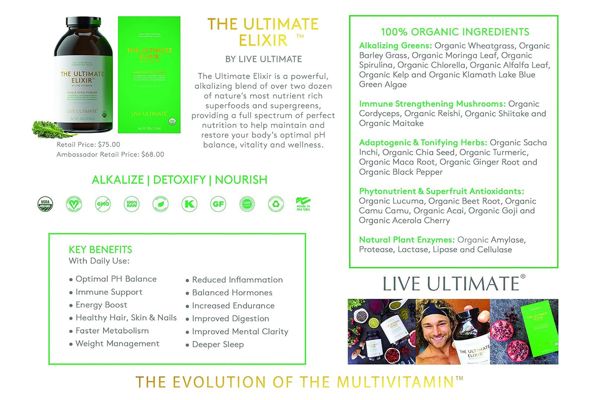 Daily multivitamins for overall health