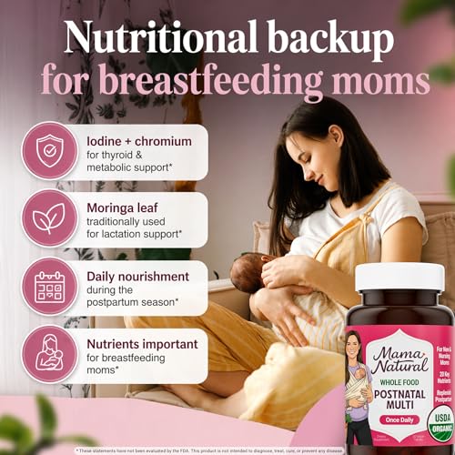 Daily multivitamins for postpartum wellness