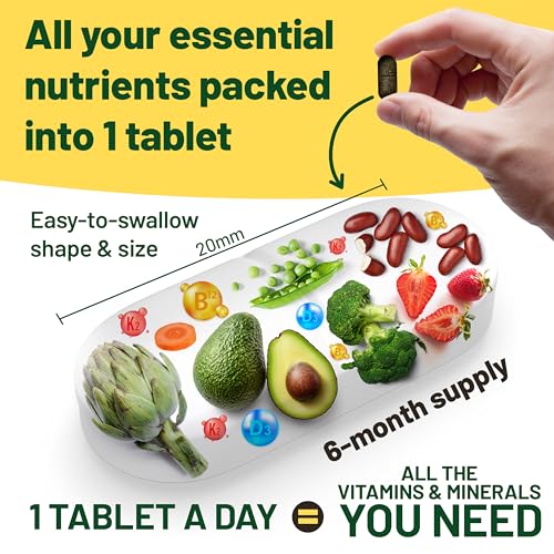 Daily multivitamins for vegan health