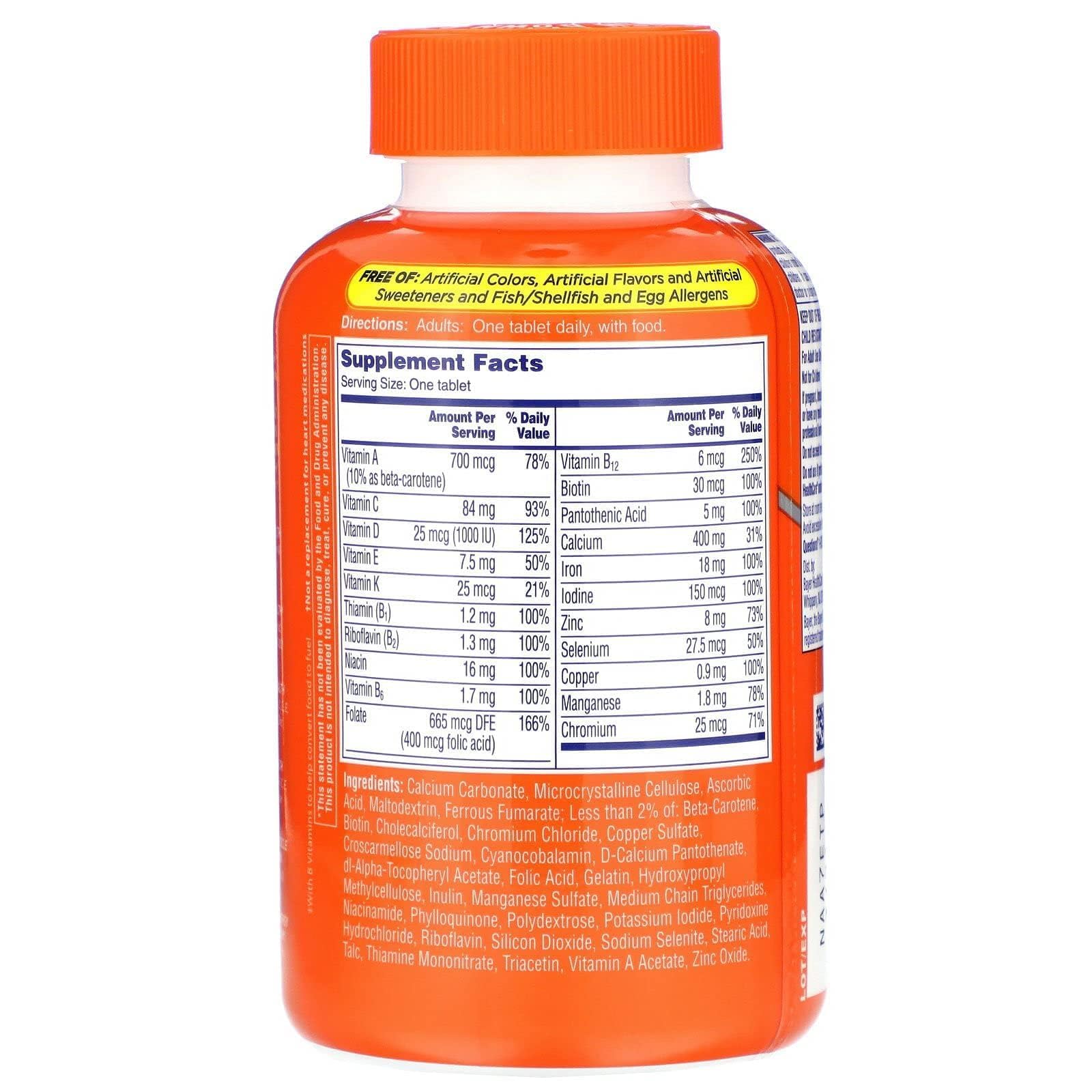daily multivitamins for wellness support