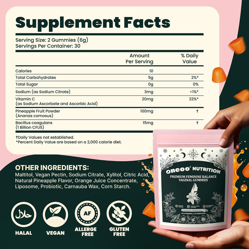 Daily multivitamins for women's health