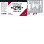 Daily multivitamins for women's health
