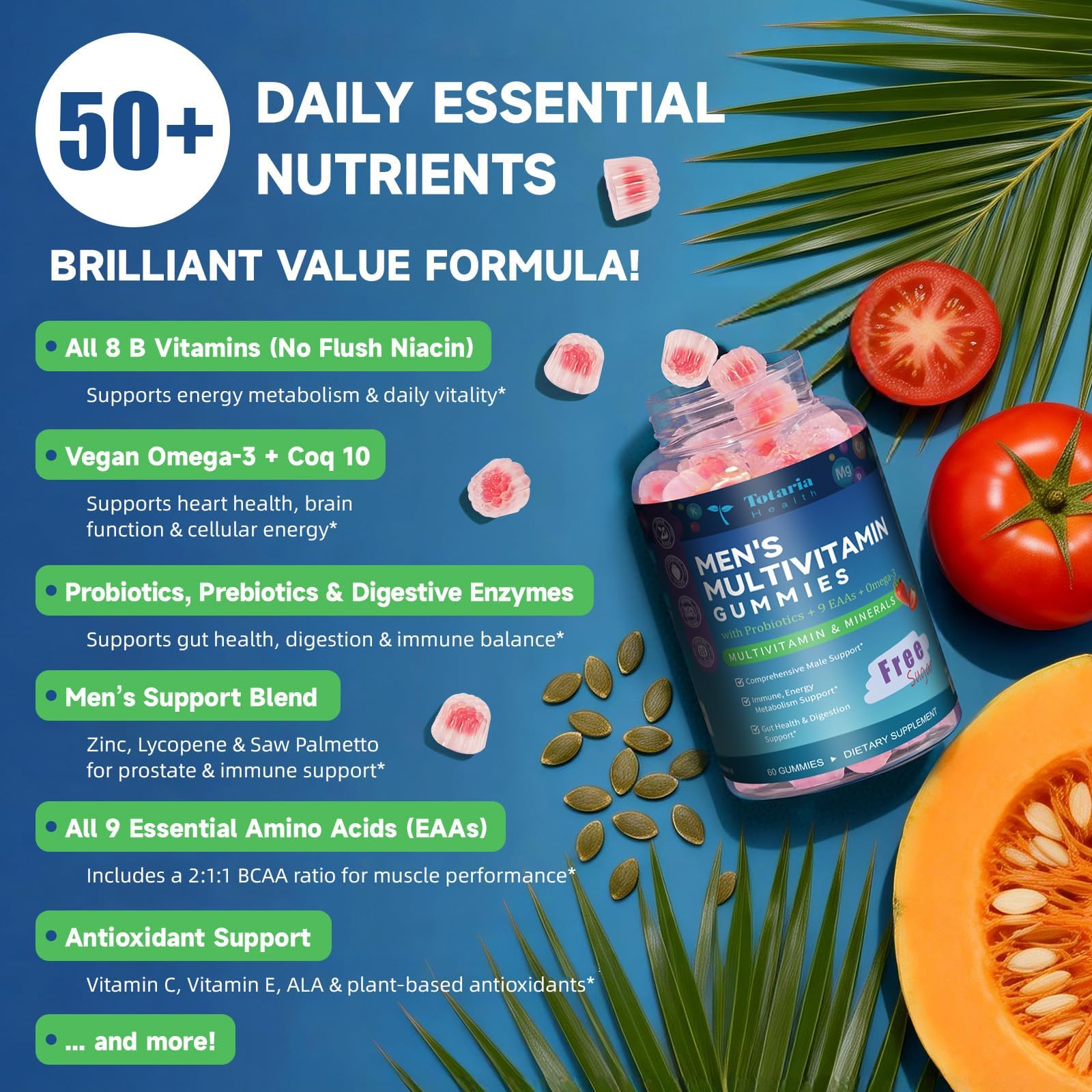 daily multivitamins in gummy form