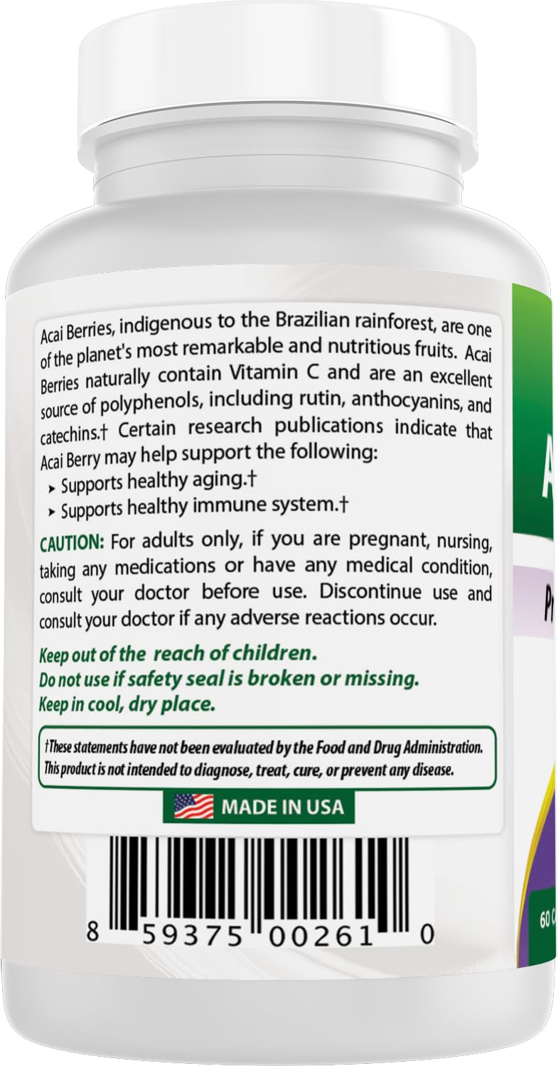 Daily multivitamins with Acai Berry