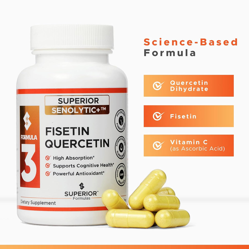 Daily multivitamins with Fisetin