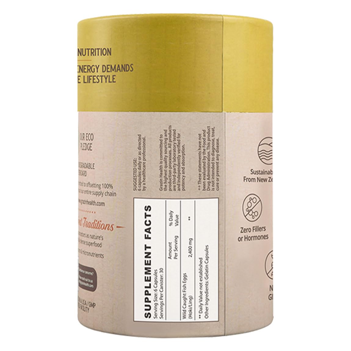 Daily multivitamins with fish eggs benefits