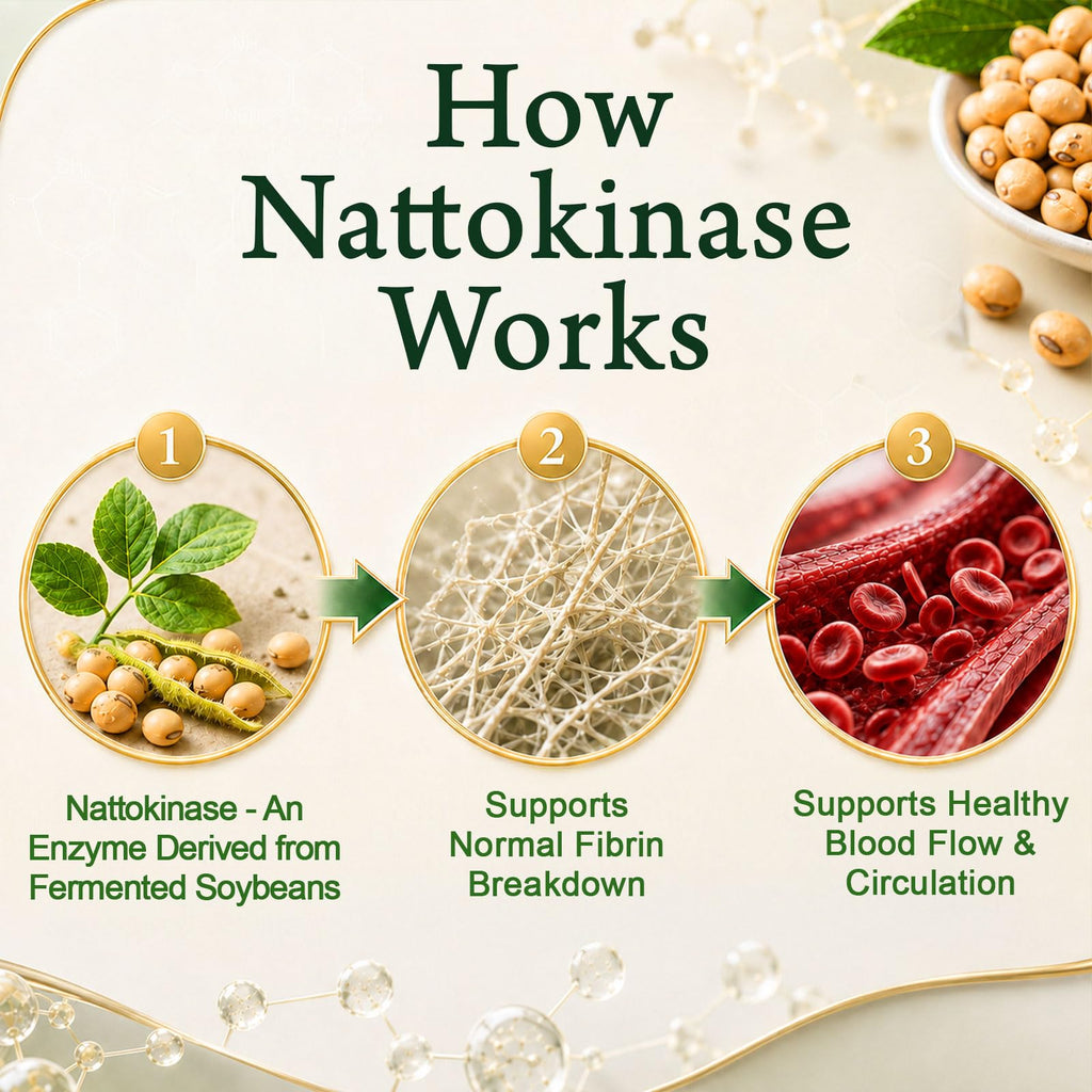 Daily multivitamins with Nattokinase