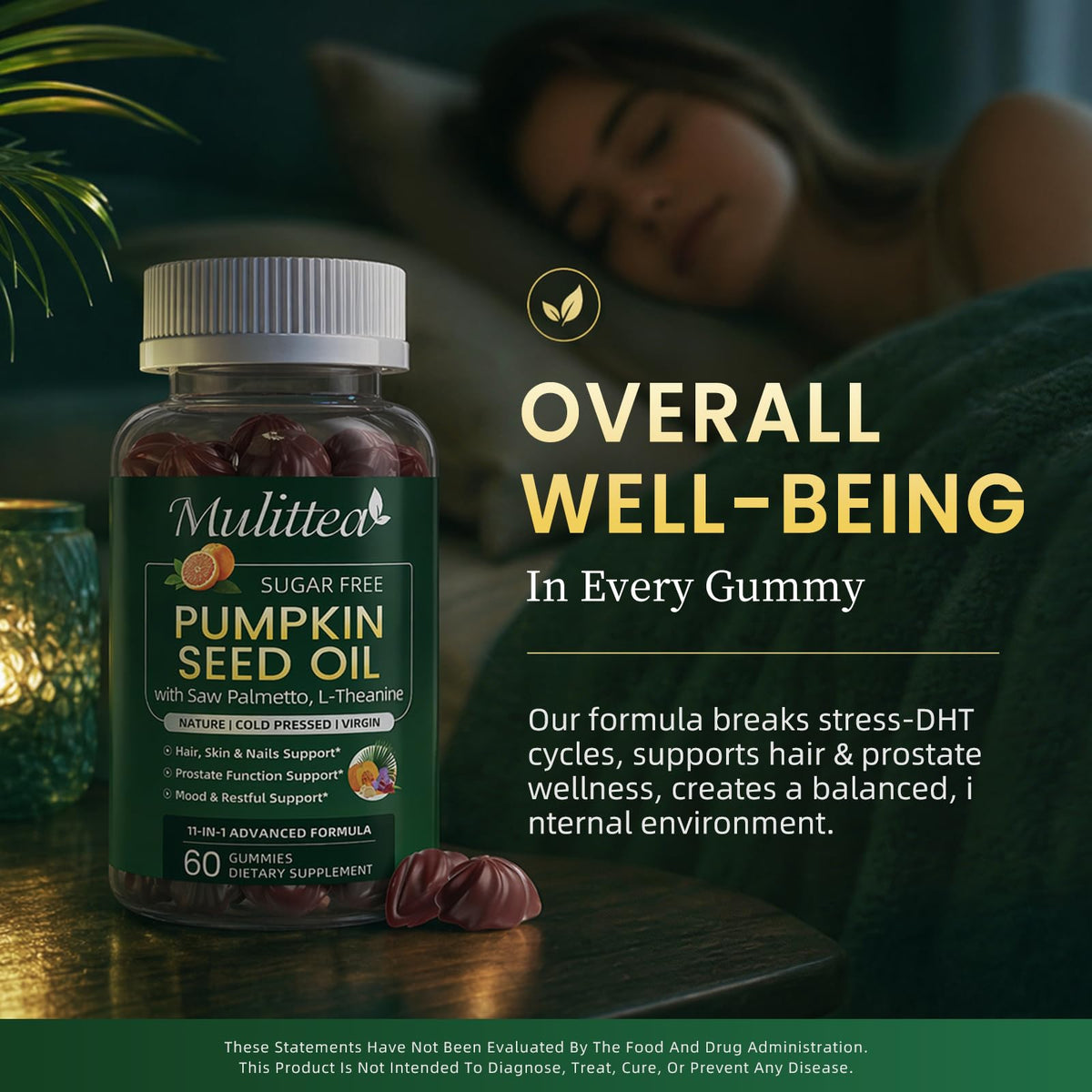 Daily multivitamins with pumpkin seed