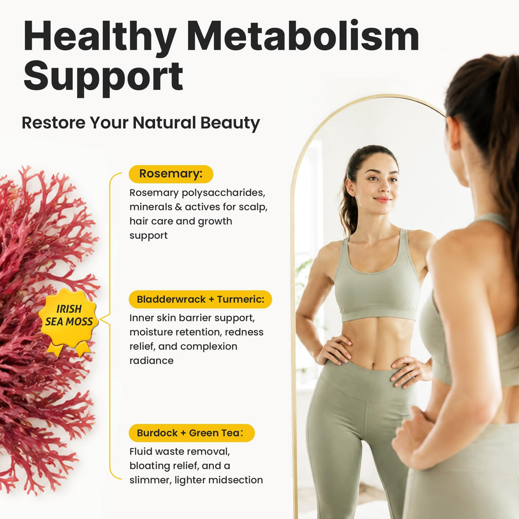 Daily multivitamins with sea moss extract