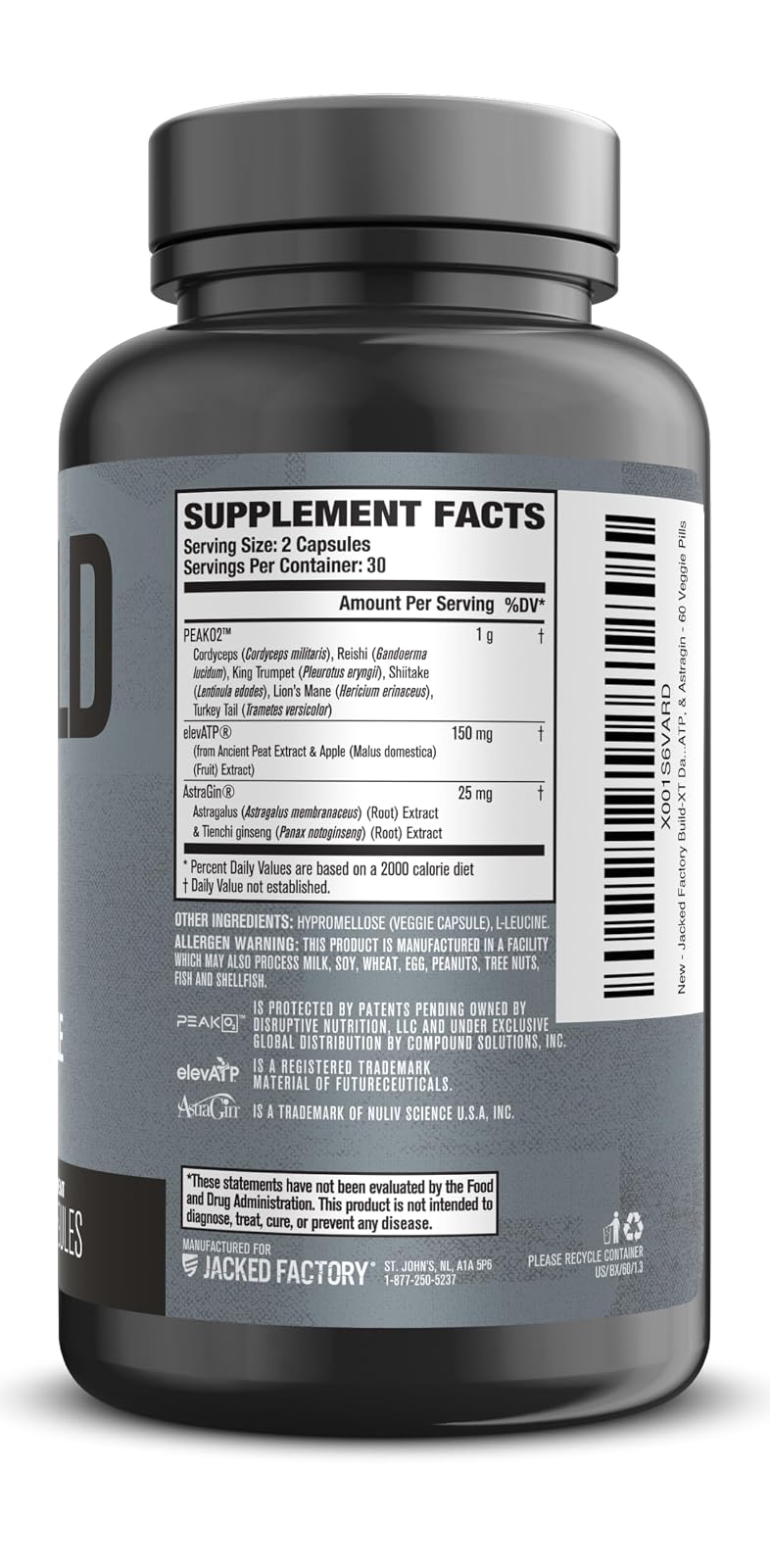 Daily muscle builder veggie capsules