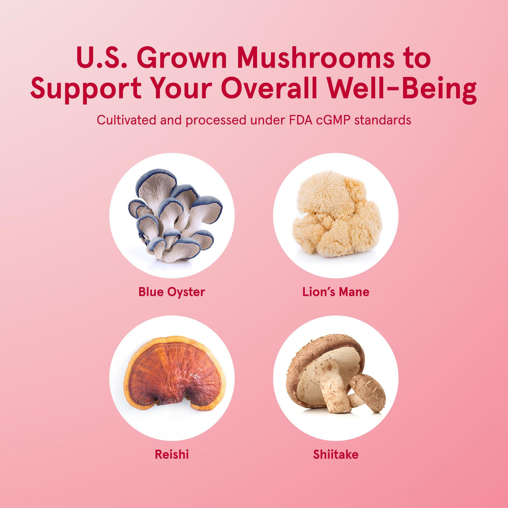 daily mushroom capsules for vitality