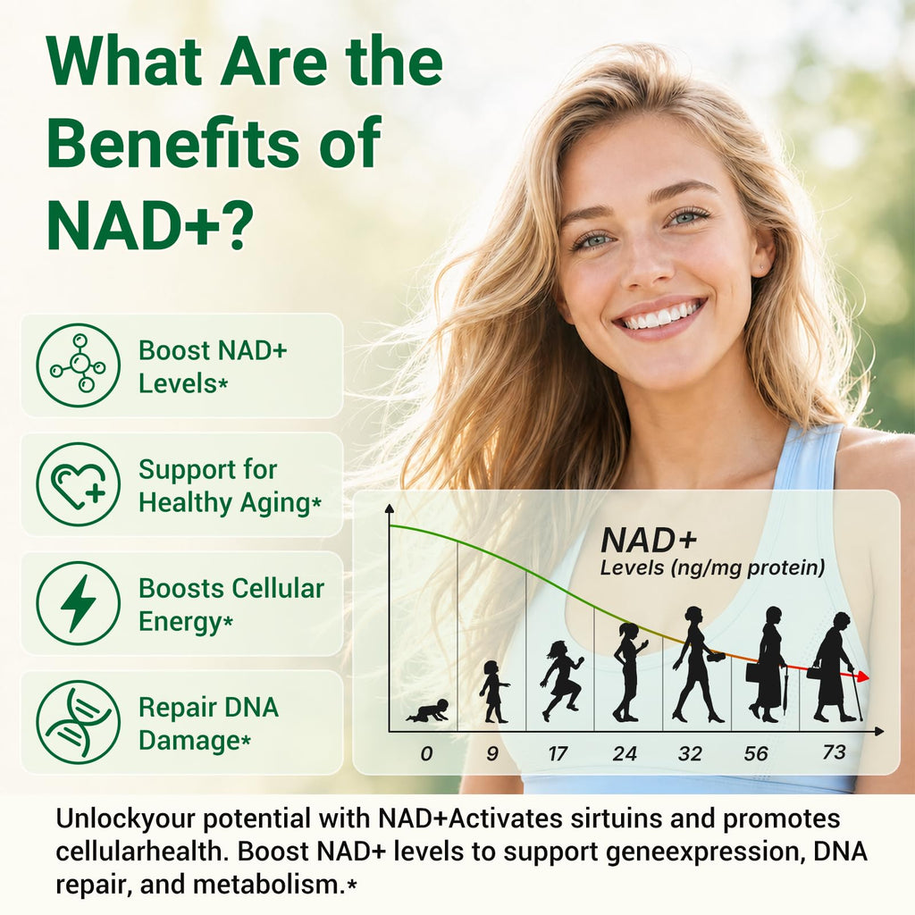 Daily NAD supplement for vitality