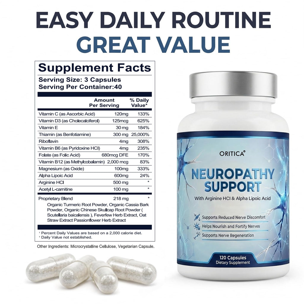 daily nerve health supplement