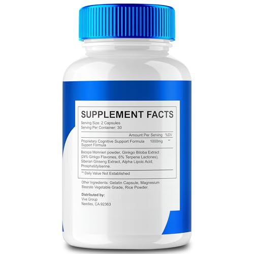daily nerve health supplements in capsules