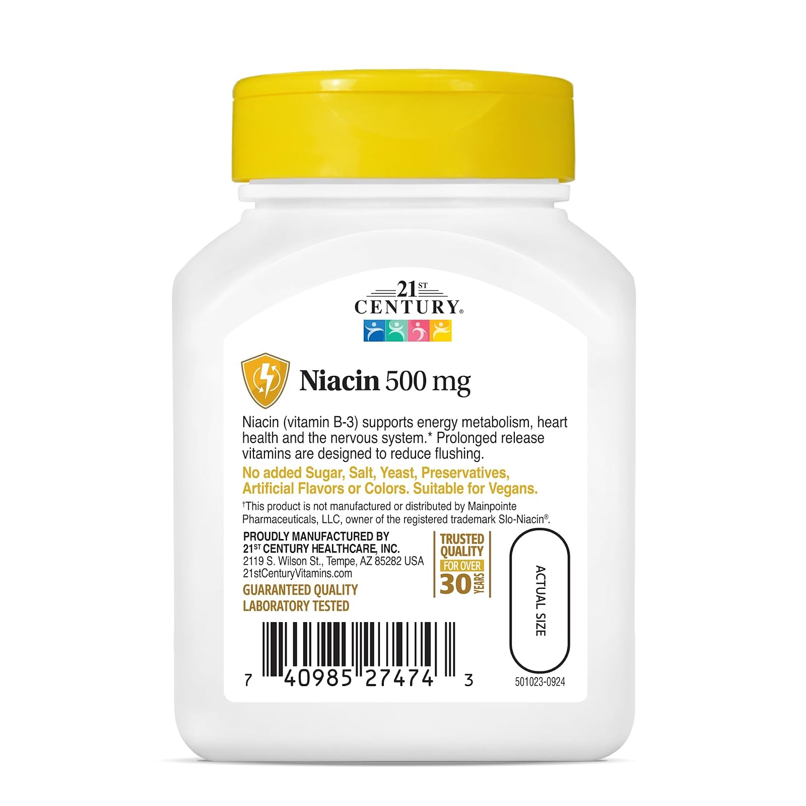 Daily Niacin supplement for wellness