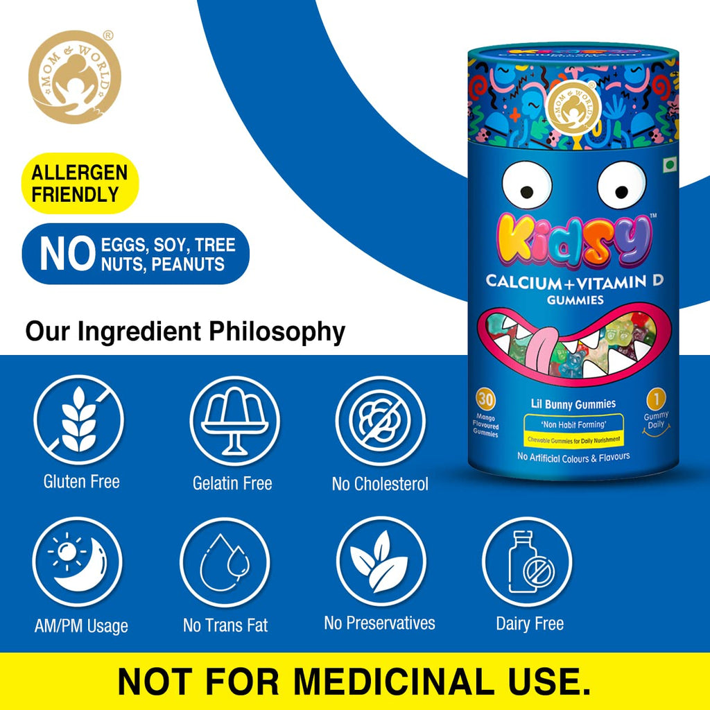 Daily nourishment with calcium gummies