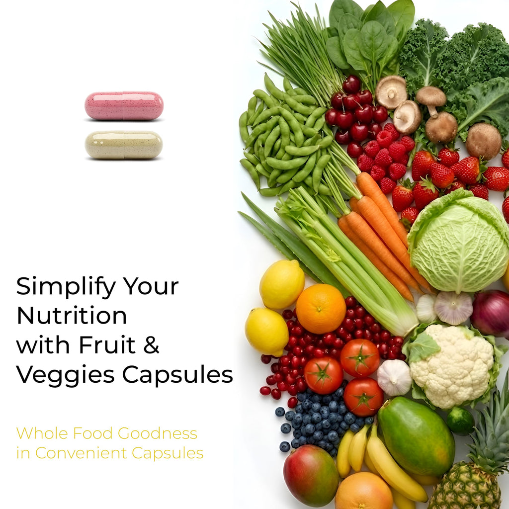 daily nutrition boost with fruits and veggies