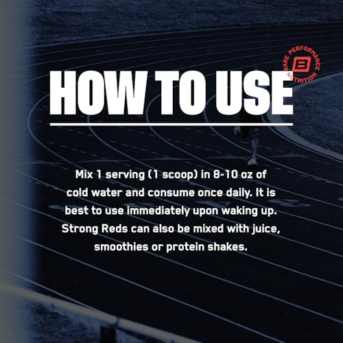 Daily nutrition with Strong Reds supplements