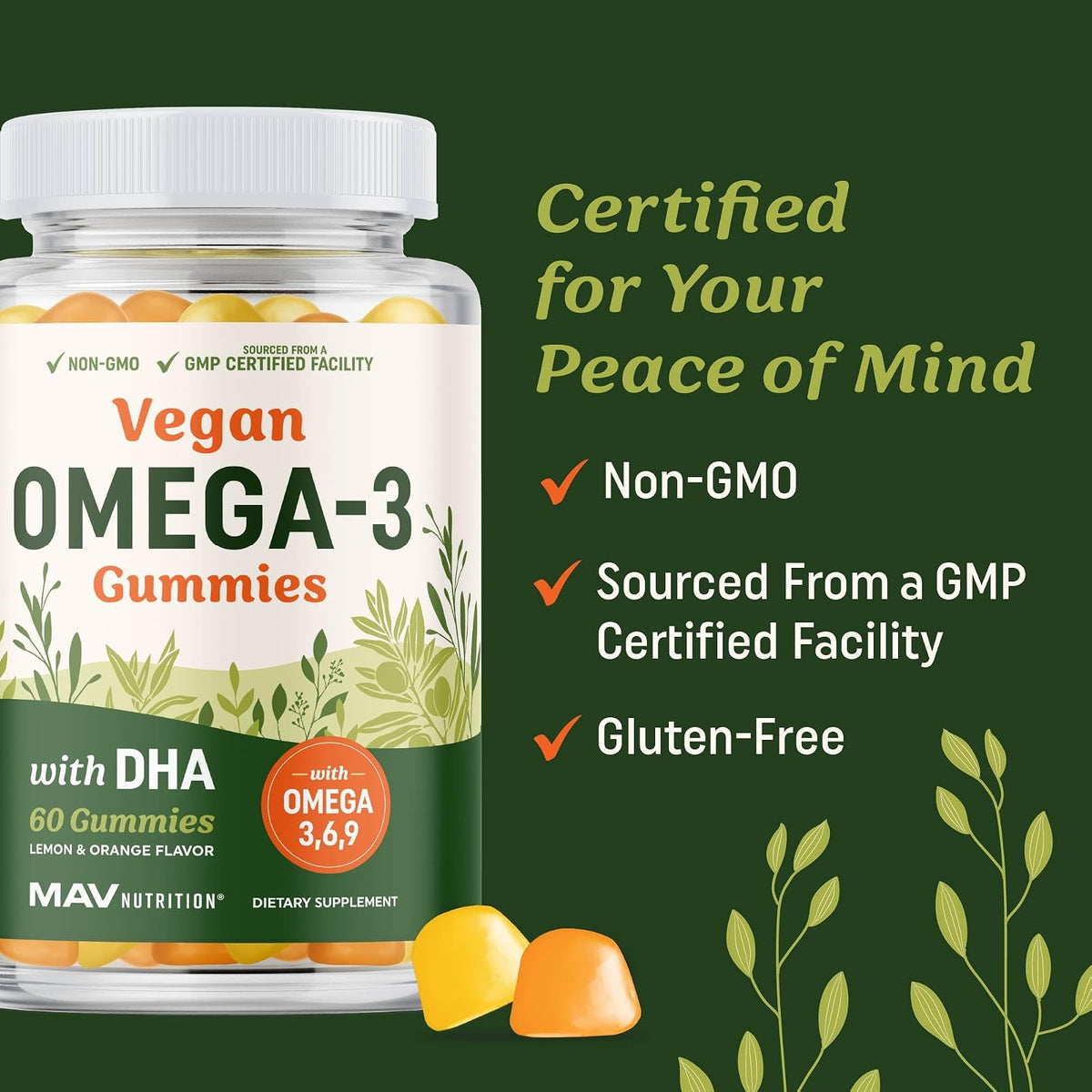 daily omega 3 supplement for wellness