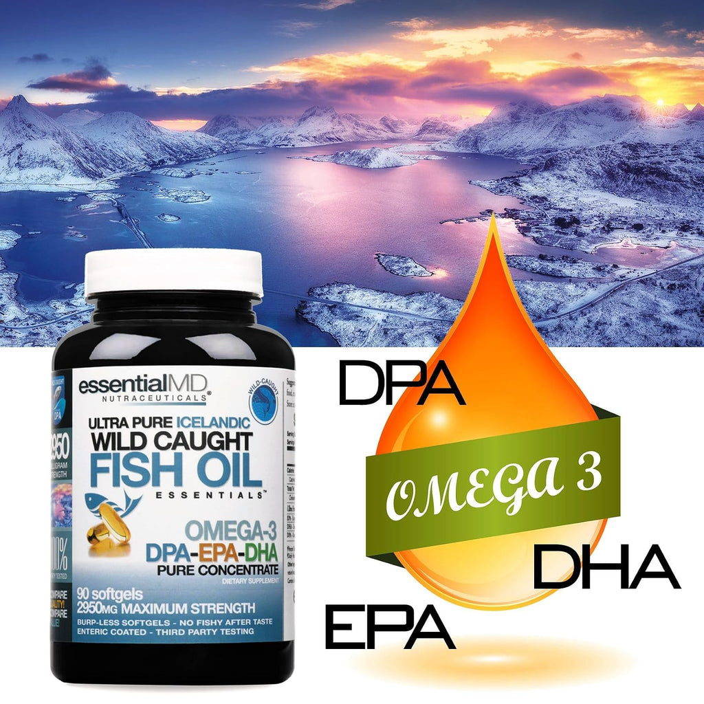 Daily Omega-3 supplement for wellness