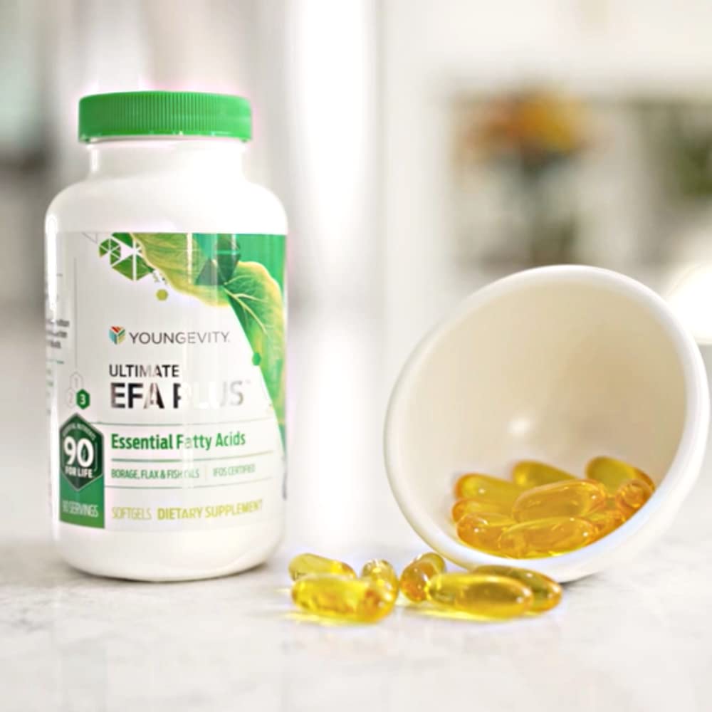 Daily omega capsules for wellness