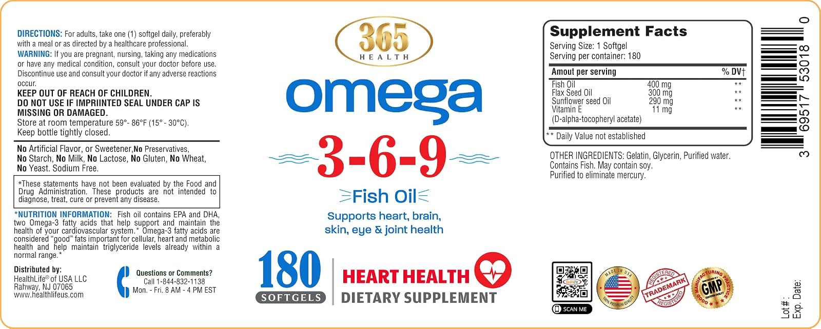daily omega supplement for wellness