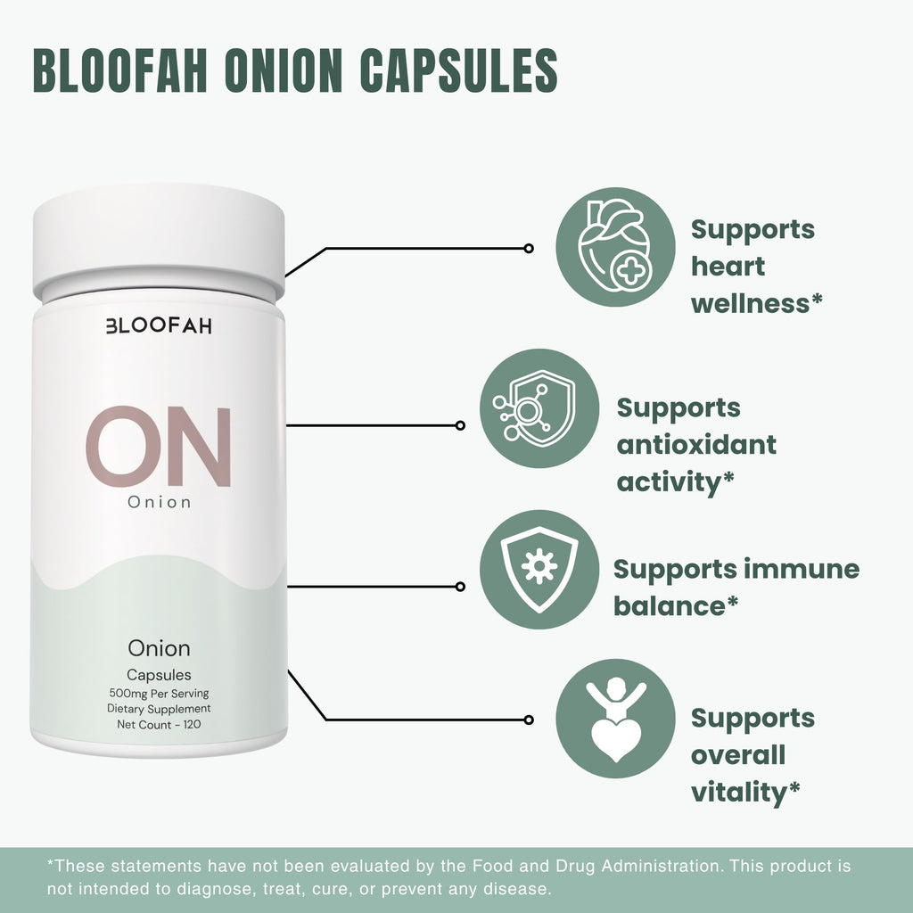 daily onion supplement for vitality