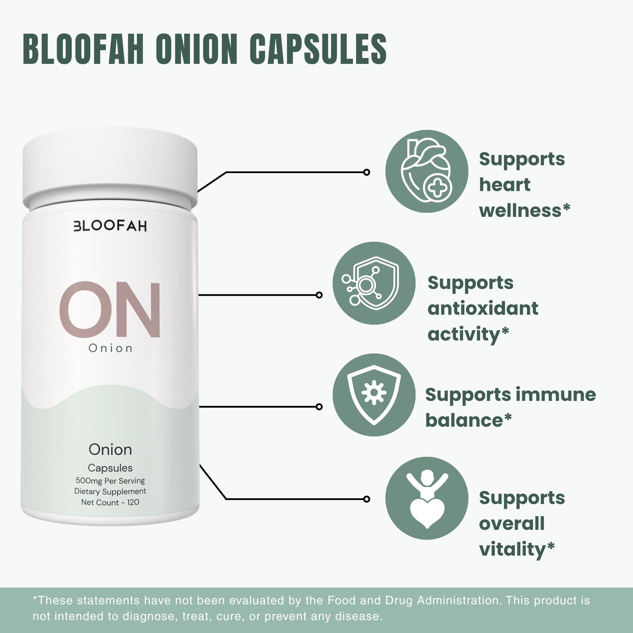 daily onion supplement for vitality