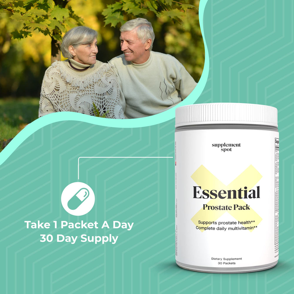Daily packets for men's wellness