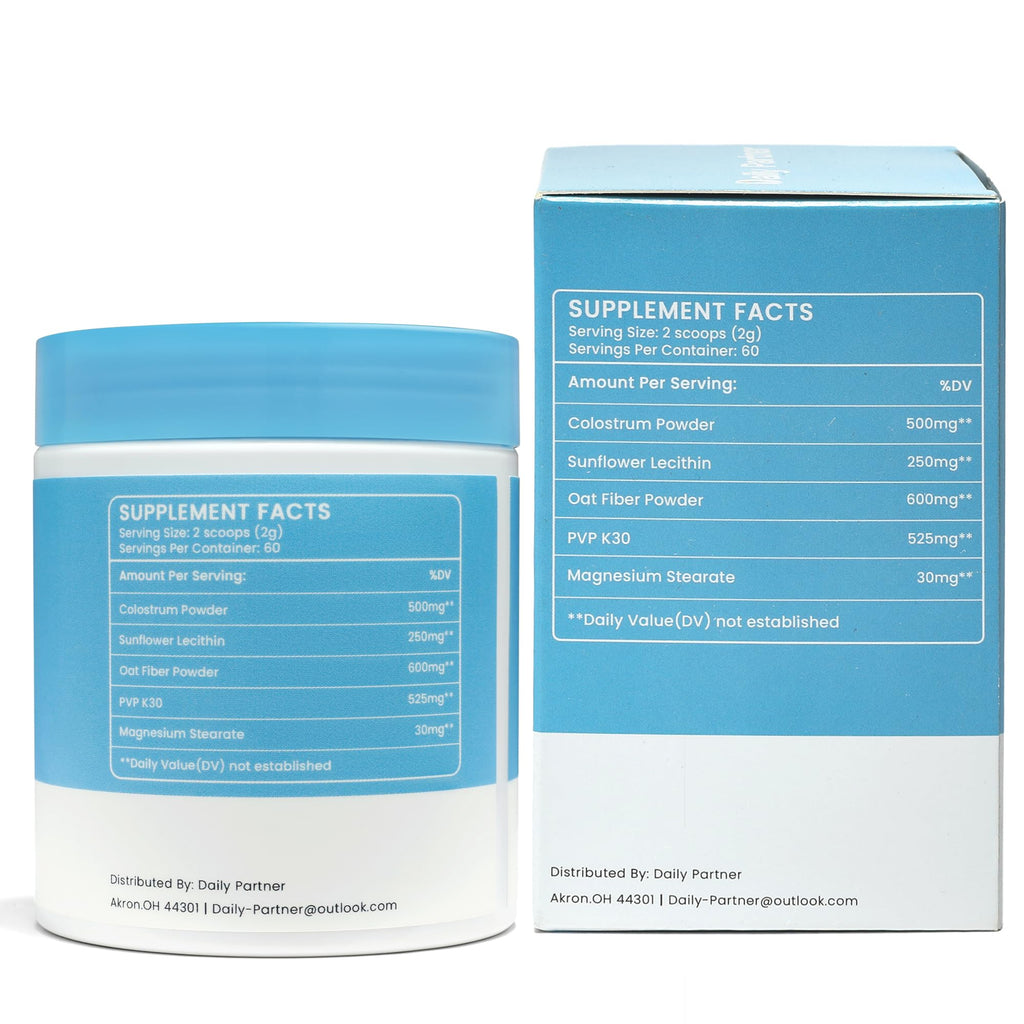 Daily Partner colostrum for immune strength
