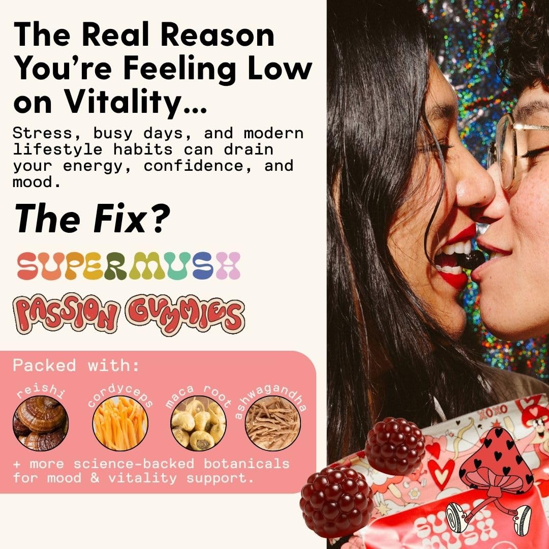 Daily Passion Gummies for stress relief