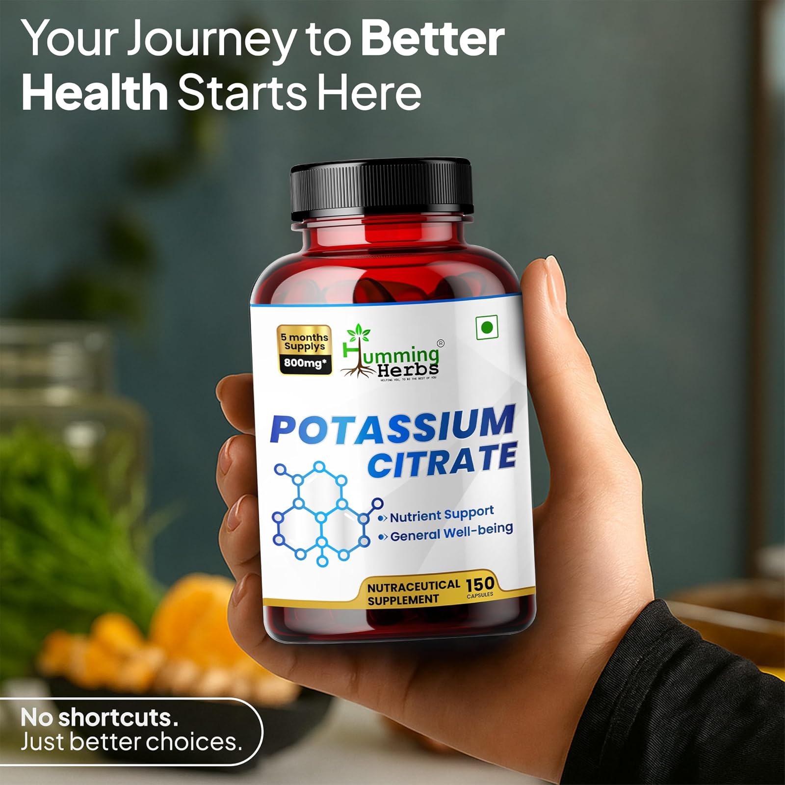 daily potassium citrate dosage