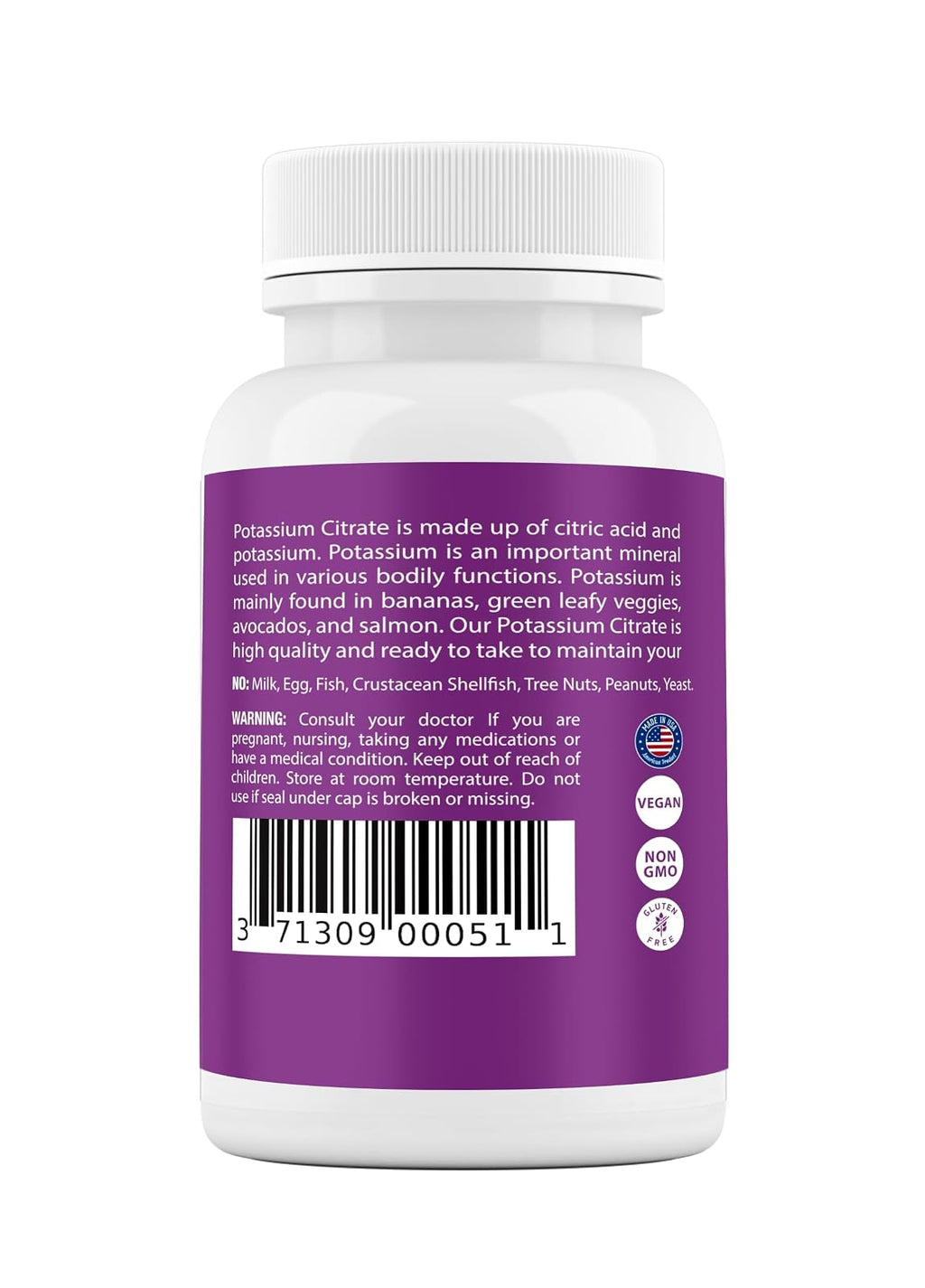 daily potassium citrate for hydration