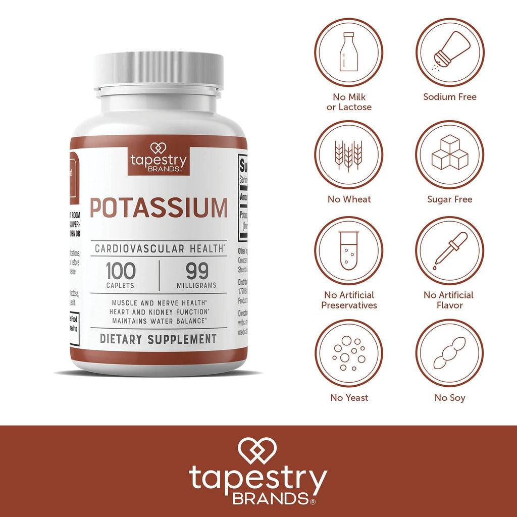 Daily potassium intake for wellness