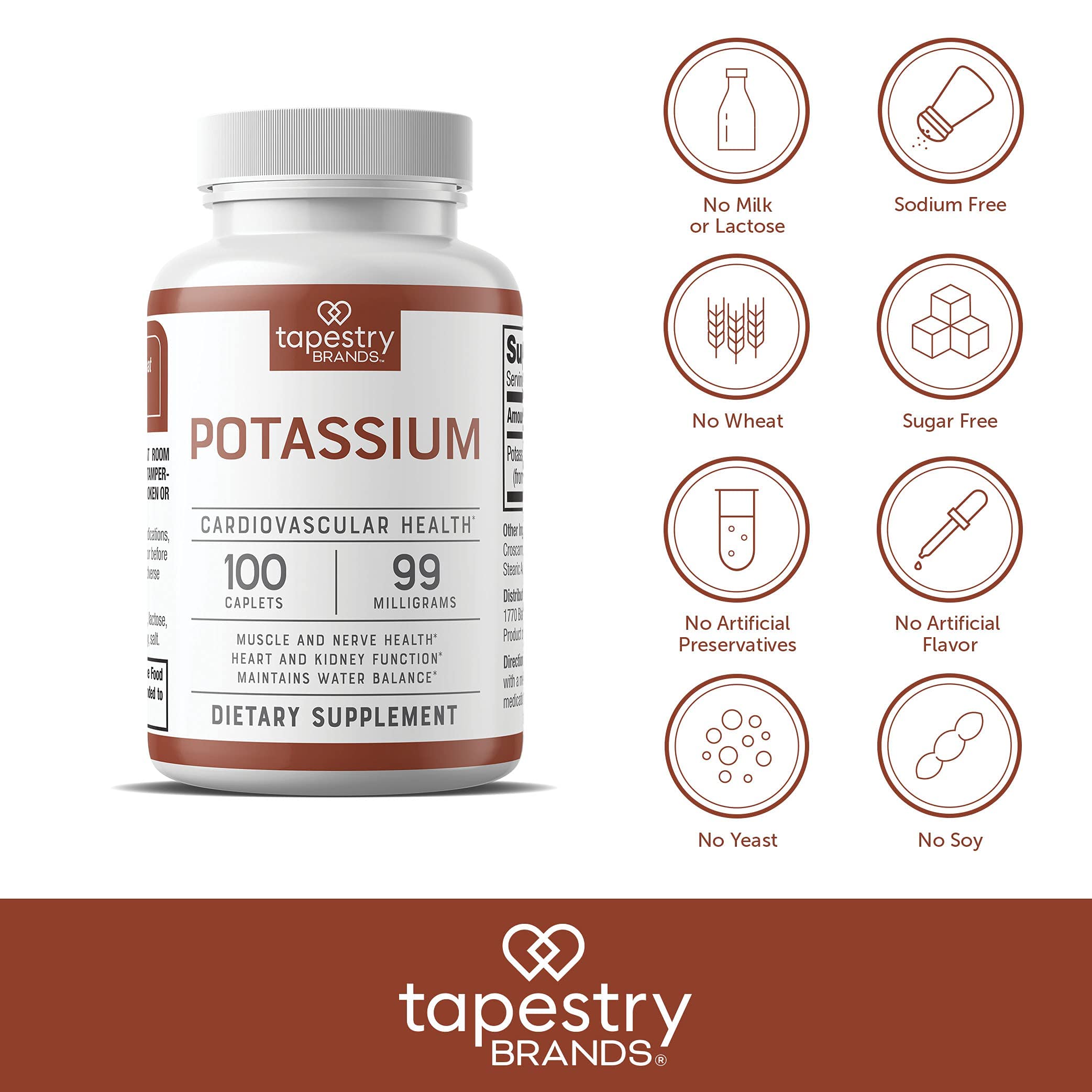 Daily potassium intake for wellness