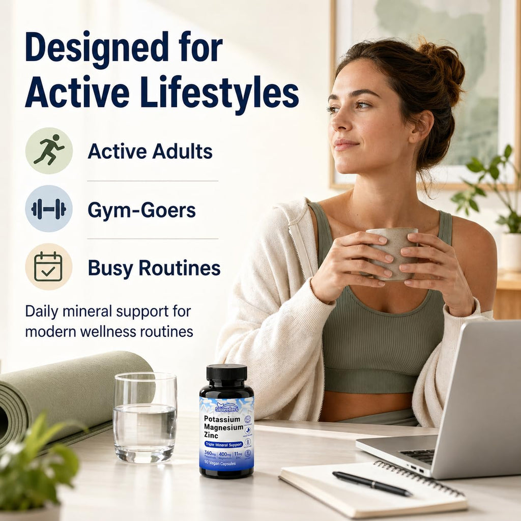 Daily potassium intake in easy capsules