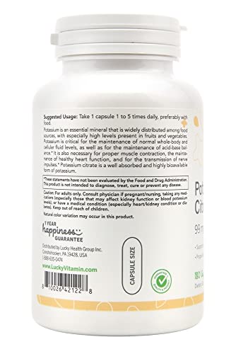 daily potassium supplement for wellness