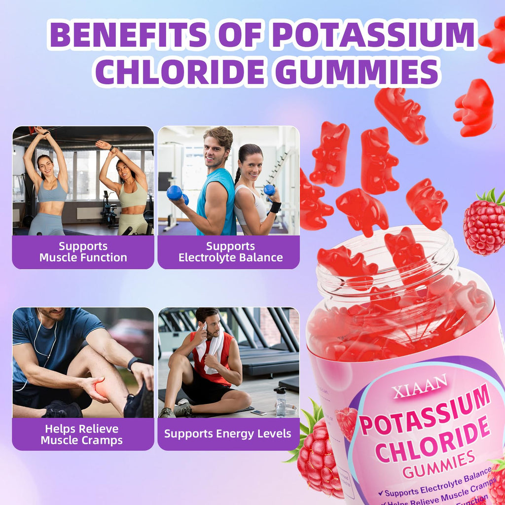 daily potassium supplement gummies