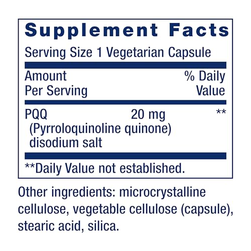Daily PQQ for enhanced brain function