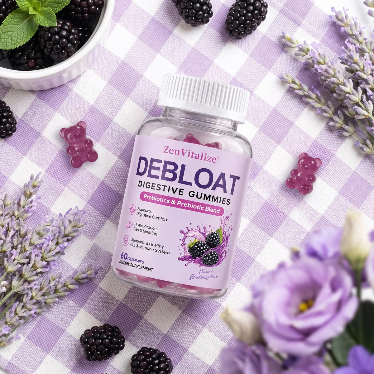daily prebiotic gummies for wellness